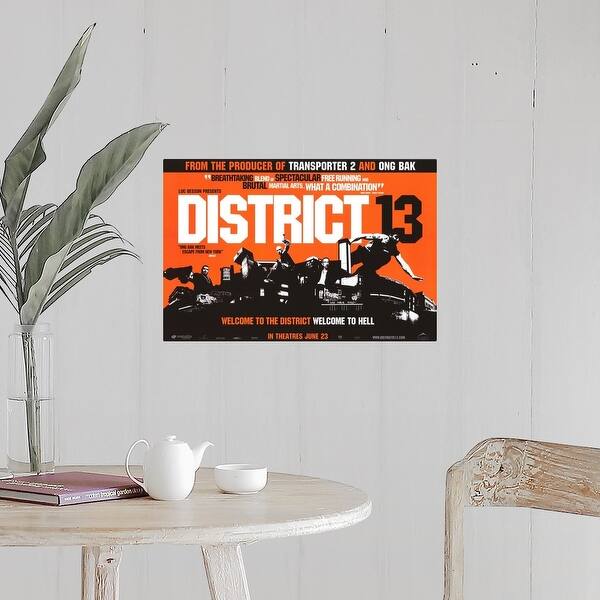 district b13 poster