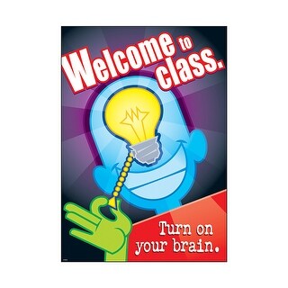 Welcome To Class Turn On Your Brain - Bed Bath & Beyond - 17110983