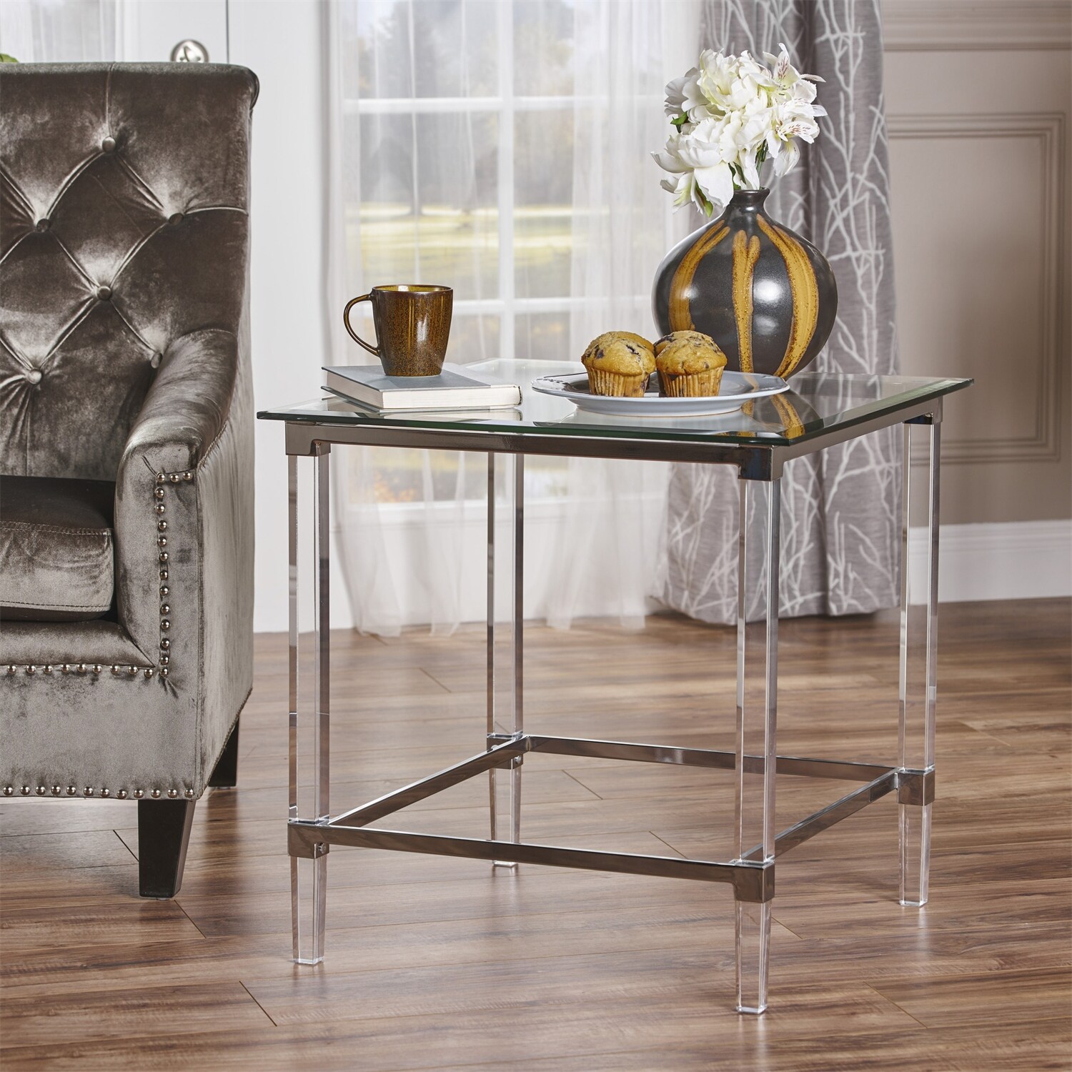 Acrylic End Tables Bed Bath Beyond