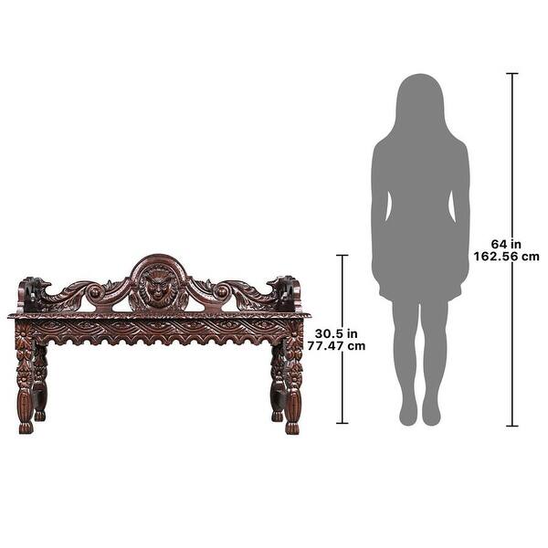 Design Toscano Lord Fitzsimmons Greenman Window Seat - Bed Bath ...