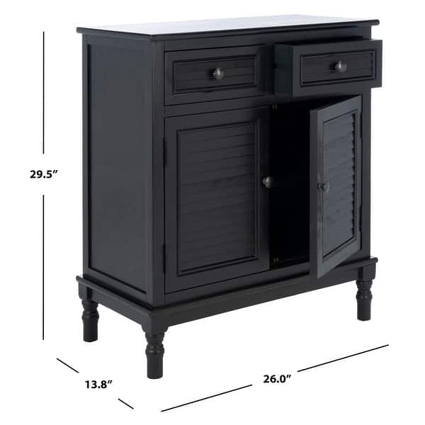 SAFAVIEH Tate 2-Drawer 2 Door Sideboard - Bed Bath & Beyond - 32500641