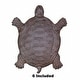 Set of 6 Cast Iron Turtle Garden Stepping Stones - Bed Bath & Beyond ...