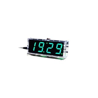 4-Digit LED Digital Clock Kit Large Screen with Light Control - Bed ...