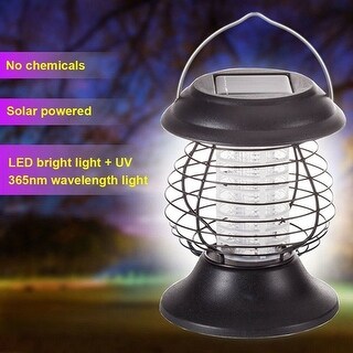 Solar Fly Trap Light Mosquito Killer Lamp for Patios Gardens - Bed Bath ...