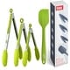 Tong Set, Silicone Tip and Stainless Steel Tongs - Bed Bath & Beyond ...