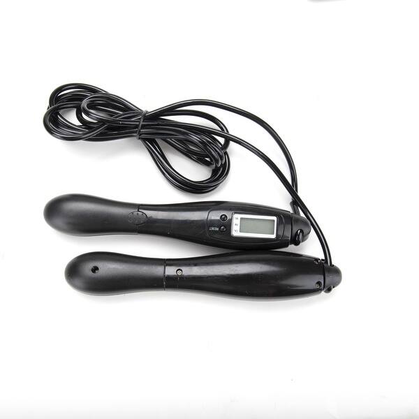 Mind Reader Adjustable Tangle-Free Jump Rope with Digital Counter - 1. ...