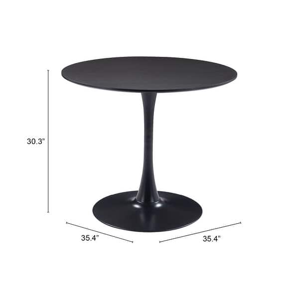 Opus Dining Table - 35.4" W x 35.4" D x 30.3" H - Bed Bath & Beyond - 37260701