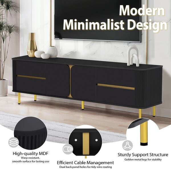 tv stand with back support