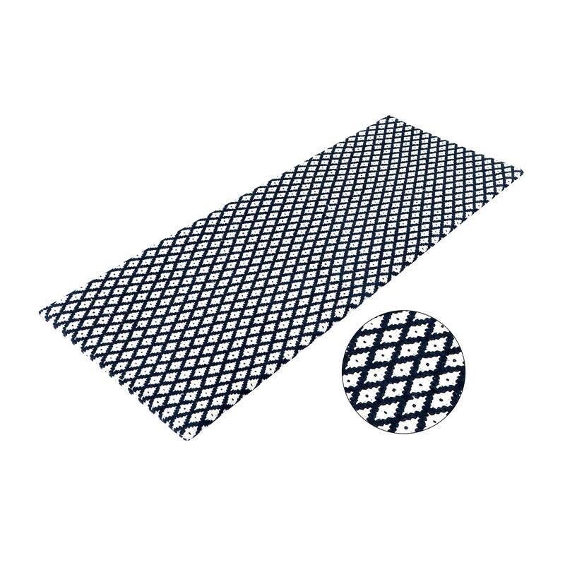 Anti-Fatigue Kitchen/Bathroom/Bed side Mat Hand Woven Runner Rug ...
