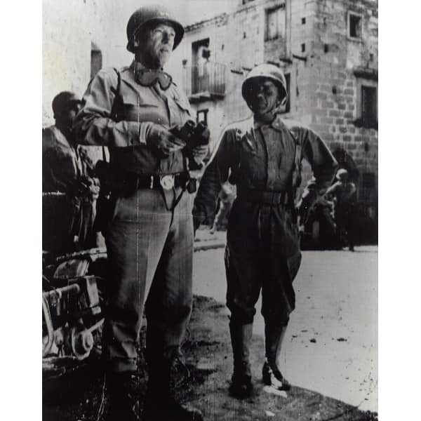 General George Patton and Theodore Roosevelt Photo Print - Bed Bath ...