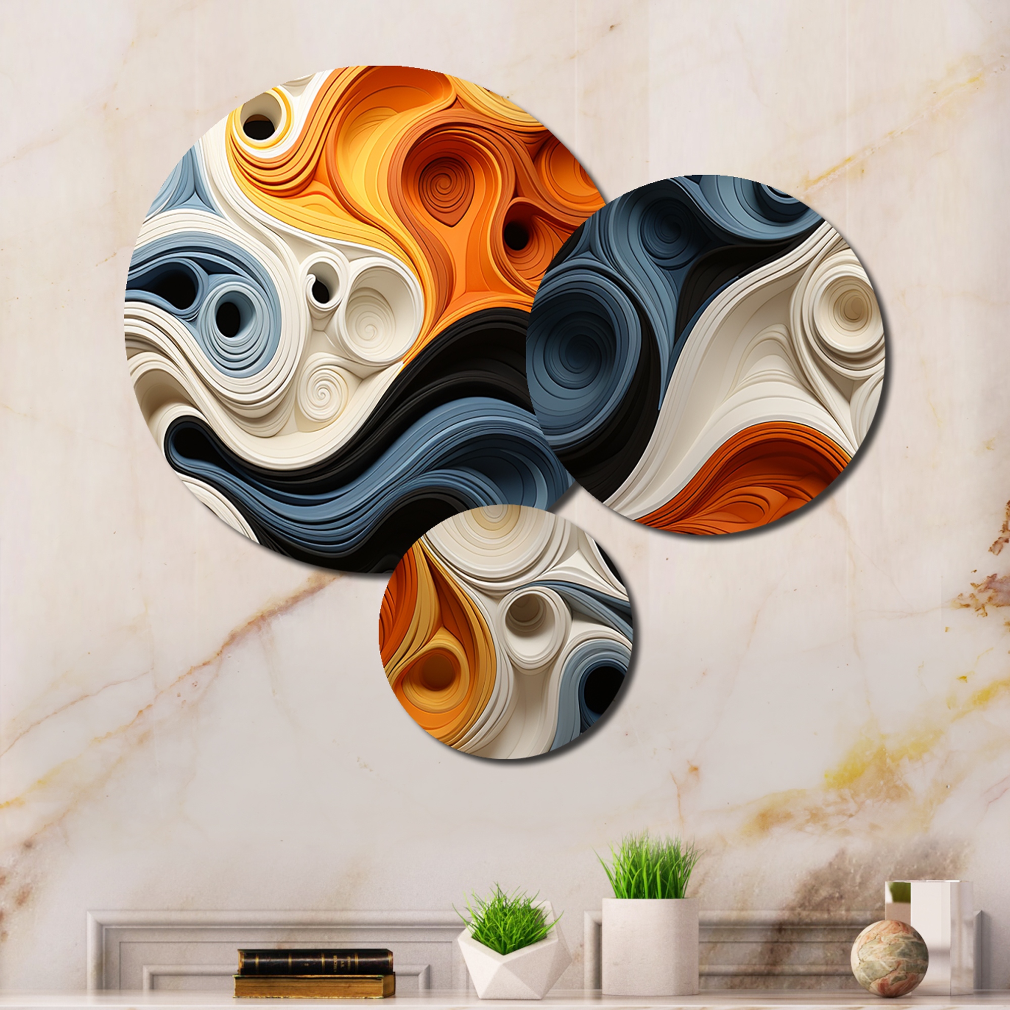 Contemporary metal wall art store