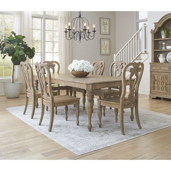 Magnolia Manor Opt 7 Piece Rectangular Table Set - Bed Bath & Beyond ...