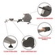 Sunny Health & Fitness Magnetic Rowing Machine Rower SF-RW5801 - Bed ...