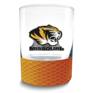 Collegiate University of Missouri Commissioner 14 Oz. Rocks Glass with ...