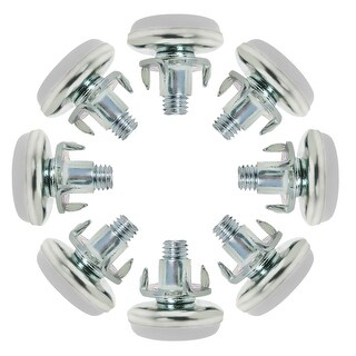 M8 x 13 x 30mm Screw on Furniture Glide Leveling Feet Adjustable ...