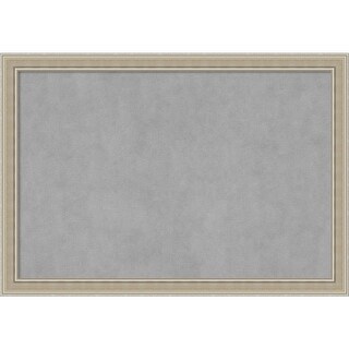 Amanti Art Mezzo Silver Framed Magnetic Board - Bed Bath & Beyond ...