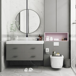 63'' H Ceiling Mounted Bathroom Sink Faucets, Water Drop Basin Tap ...