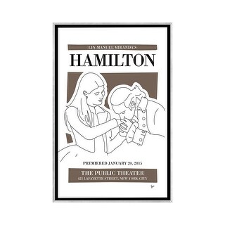 iCanvas "My Hamilton Musical Poster" by Chungkong Framed - Bed Bath ...