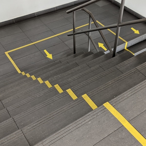 20Pcs 8" x 4" Arrow Sticker, PVC Self Adhesive Arrow Sign, 4 Color ...