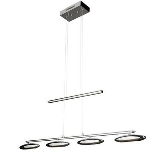 Artcraft Lighting AC7004 Santa Cruz 4 Light LED Linear Pendant - Bed ...