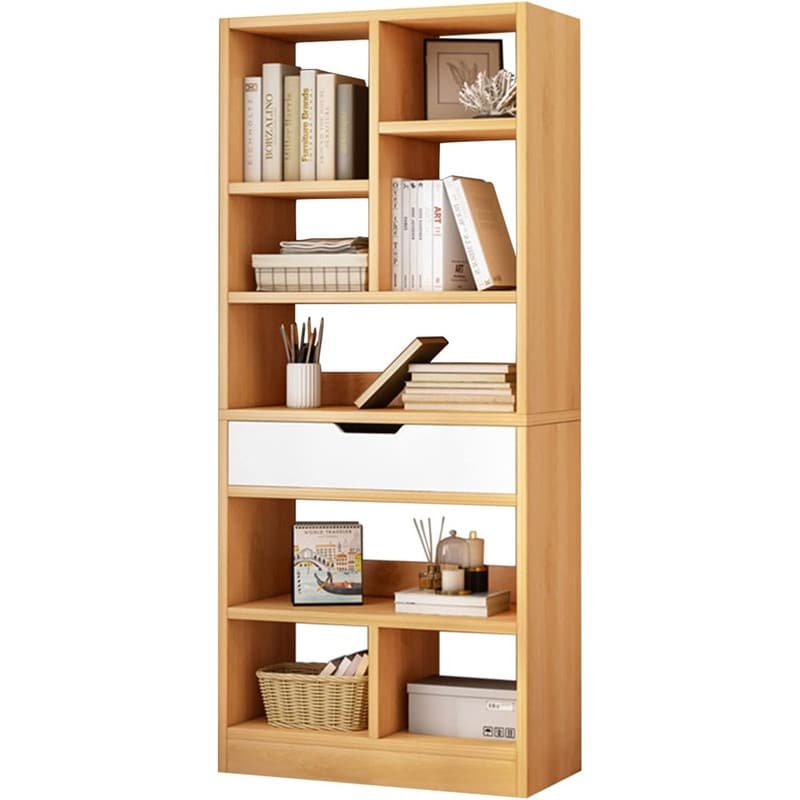 Multipurpose Bookshelf with Enclosed Storage Cabinet - Bed Bath ...