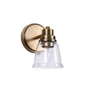 Aspen Creative 1 Light Indoor Wall Fixture, Warm Brass - Warm Brass ...