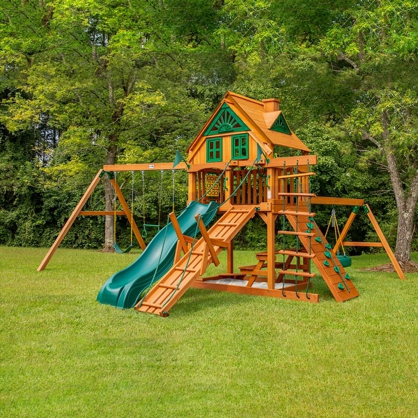 backyard treehouse playset