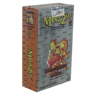 MetaZoo TCG: Cryptid Nation Salamander Queen Flame Tribal Theme Deck ...