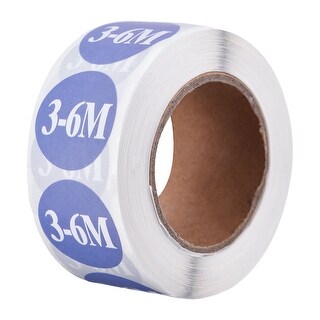 Clothing 3-6M Size Sticker Label 25mm Adhesive Labels for Clothes - Bed ...