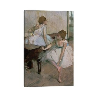 iCanvas "Two Dancers Resting, 1874" by Edgar Degas Canvas Print - Bed ...