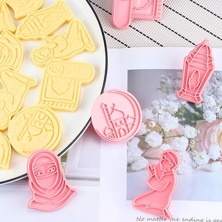 1 Set Cookie Cutter Middle East Style Diy Pp Bread Baking Festival ...