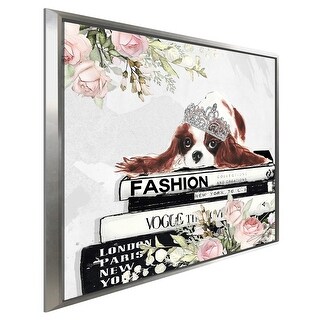 "So Cavalier" by Jodi Print on Floating Frame - Bed Bath & Beyond ...