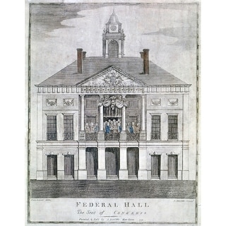 Washington Inauguration 1789. The Inauguration Of George Washington As ...