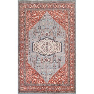 Vegetable Dye Heriz Serapi Oriental Area Rug Hand-knotted Wool Carpet ...