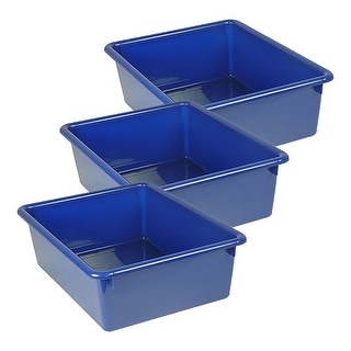 Romanoff Double Stowaway Tray Only, Blue, Pack of 3 - Bed Bath & Beyond ...