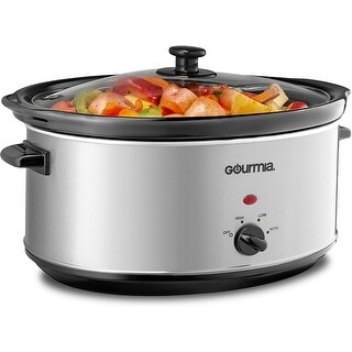 Slow Cooker - Oval - Auto Mode - Cool Touch Handles - 7 Qt - 320W ...