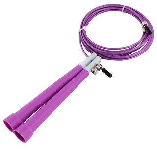 LeTEK Authorized Gym Training Skipping Exercise Jump Rope Wire Purple ...