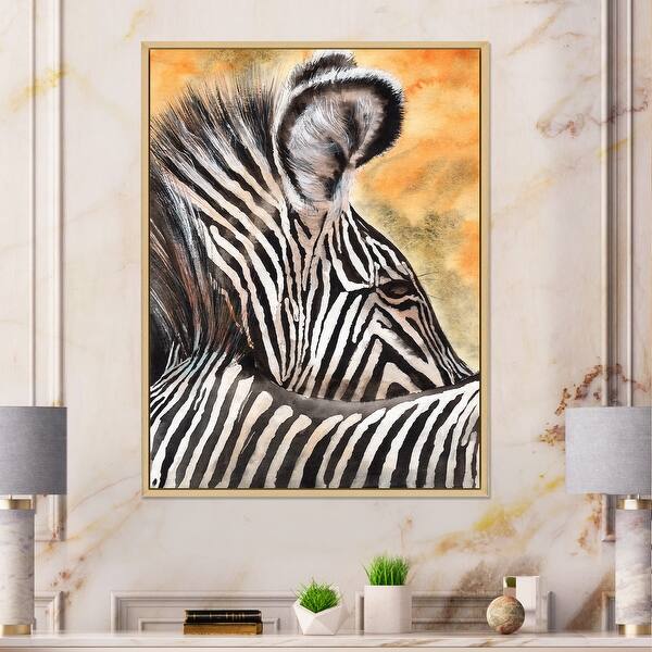 zebra print frame