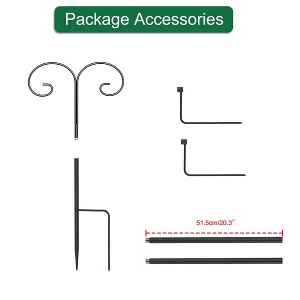 shepherds hook dimensions