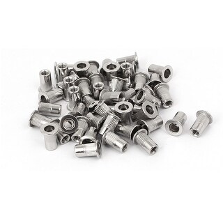 M3 x 0.5mm Knurled Open Ended Blind Rivet Nut Insert Nutsert 50PCS ...