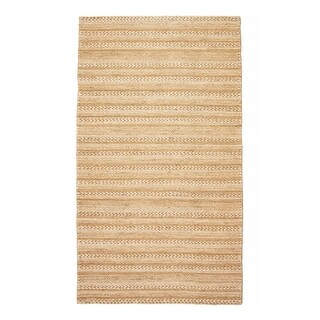 ECARPETGALLERY Sienna Tan Jute Rug - 4'11 x 8'0 - Bed Bath & Beyond ...