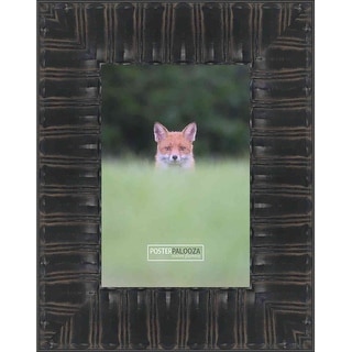 5x6 Ornate Black Complete Wood Picture Frame with UV Acrylic Plexiglass ...