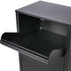 Freestanding Mail Drop Box with Lockable Storage Compartment - Bed Bath ...