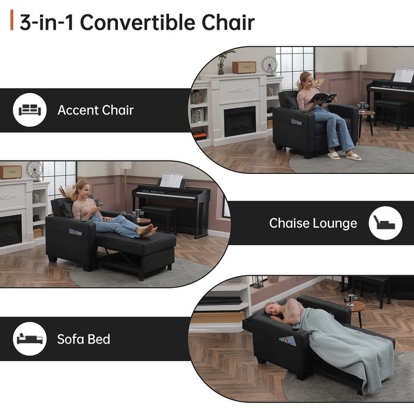 Futon desk chair store