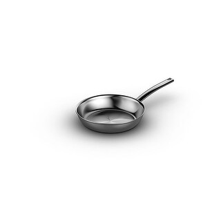 NUCU 11 Inch Natural Fry Pan, 5 Ply Stainless Steel - Bed Bath & Beyond ...
