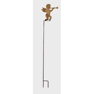 7" Iron Angel on 31" Yard Stake - Bed Bath & Beyond - 39875790