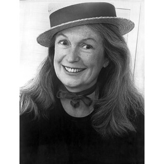 A portrait of Geraldine Fitzgerald wearing a straw hat Photo Print ...