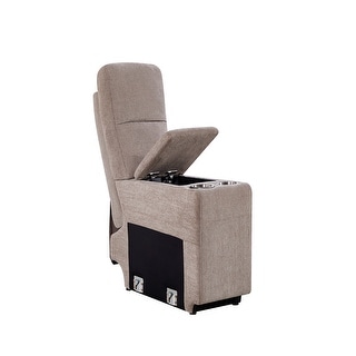 GDFStudio - Liyasi Dual Motor Power Lift Recliner Chair with Heat ...