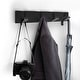 4 - Hook Retractable Wall Mounted Floating Coat Rack - Bed Bath ...