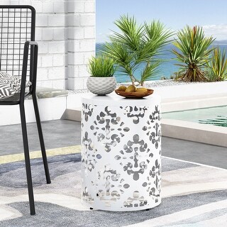 Metal end Table -Large - Bed Bath & Beyond - 41305718